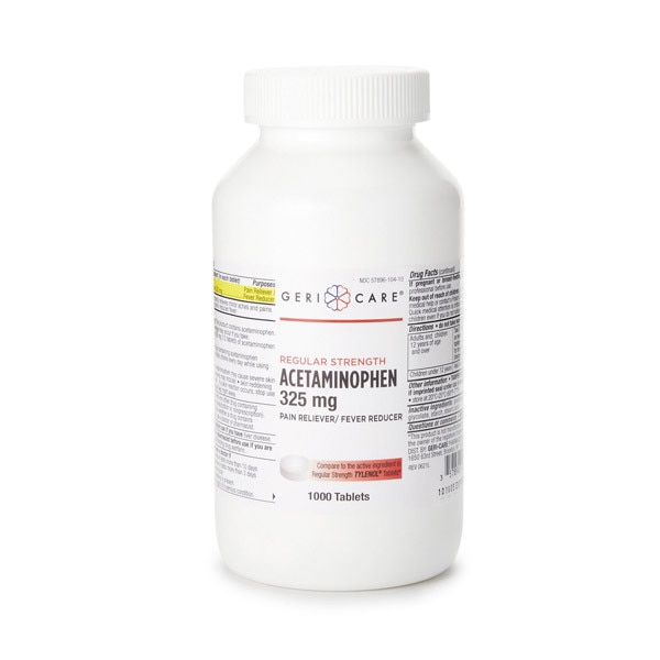 Acetaminophen 325mg 1000 Count | MedSTAT