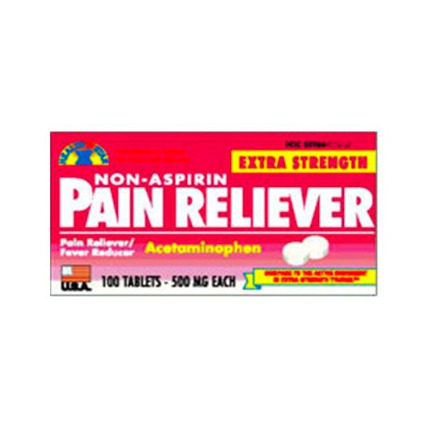 Acetaminophen 500mg Tablets 1000 Count | MedSTAT