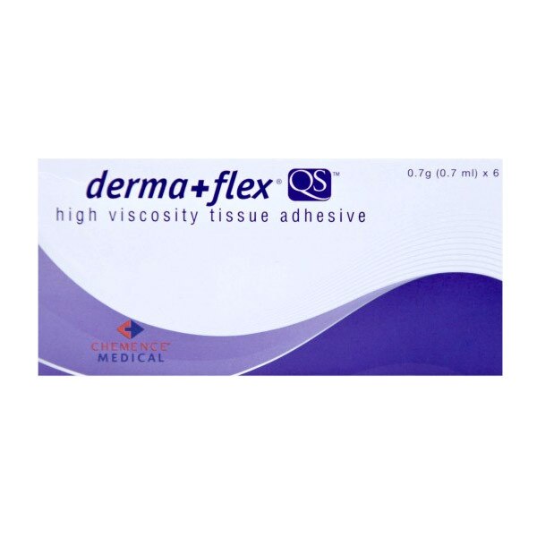 Derma Flex QS High Viscosity Tissue Adhesive, 6 Tubes per Box | MedSTAT