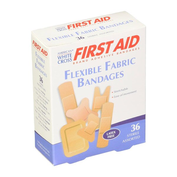 American White Cross First Aid Fabric Adhesive Strips | MedStat