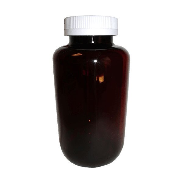 500cc Amber Round Packer Bottle | MedStat