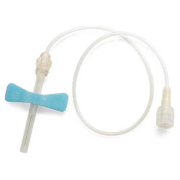 Butterfly Infusion Set - 27g x 3/4" - 12" Tubing - 50 per Box | MedSTAT