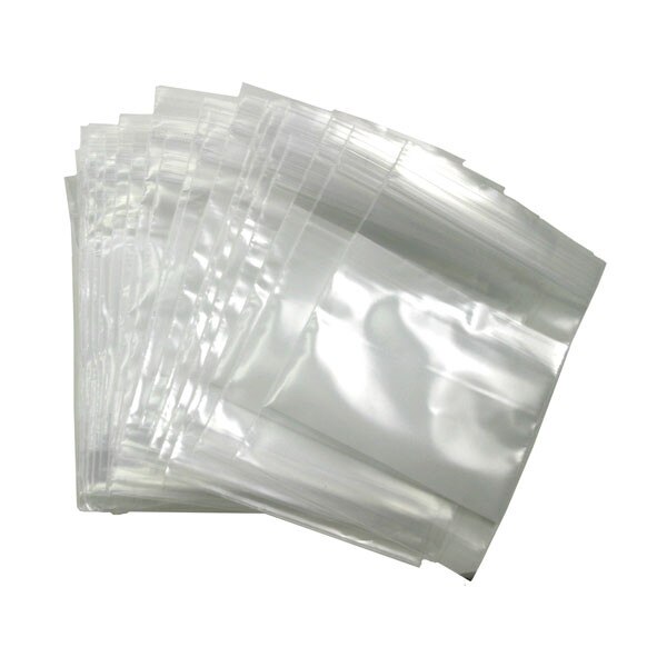 2x5" Reclosable 2 Mil Poly Bags Clear | MedSTAT