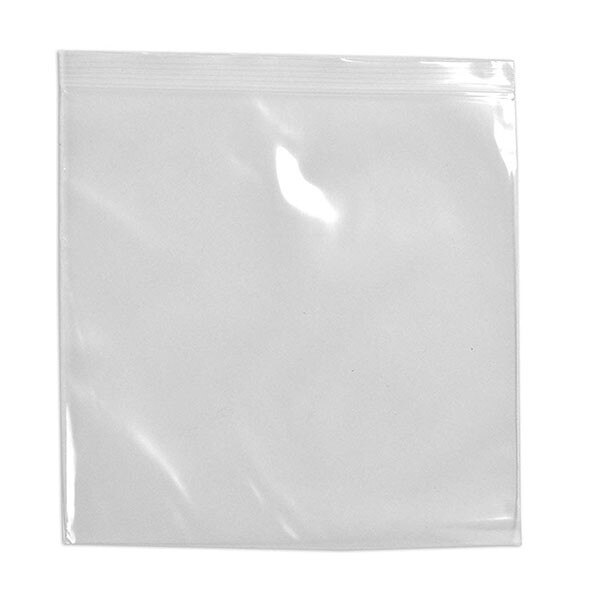 4x6" Reclosable Zip-Style 2 Mil Clear Poly Bags | MedSTAT