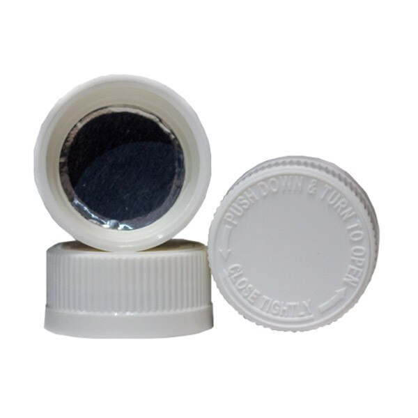 38mm Pressure Sensitive Pictorial Child Resistant Cap | MedSTAT