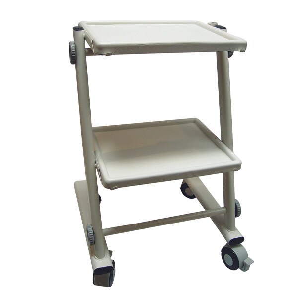 2 Shelf ECG/EKG Cart – 4 Casters with Locks | MedStat