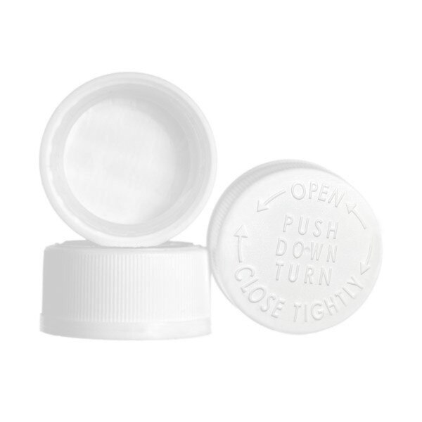 28mm Pressure Sensitive Child Resistant Cap | MedStat
