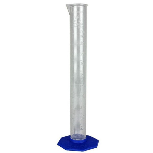 25mL PP Translucent Graduated Cylinder | MedSTAT