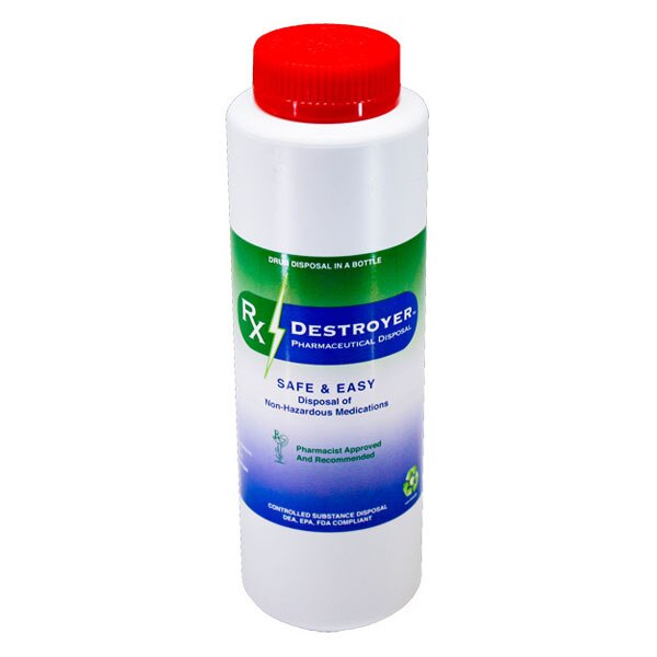 Rx Destroyer Pharmaceutical Disposal System - 16oz Bottle | MedStat