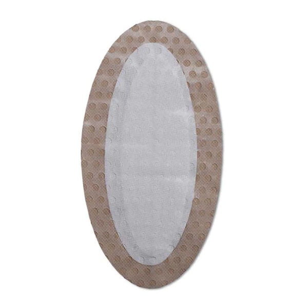 6" x 8" Oval Silicone Dressing with Border | MedSTAT