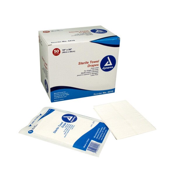 Minor Procedure Drape 18x26" Blue | MedSTAT