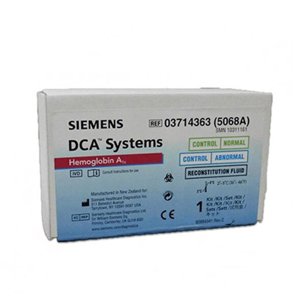 DCA - A1C Normal & Abnormal Control Diagnostics Kit - 4 per Box | MedSTAT