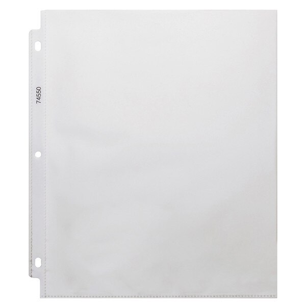Top-Loading Poly Sheet Protectors | MedSTAT