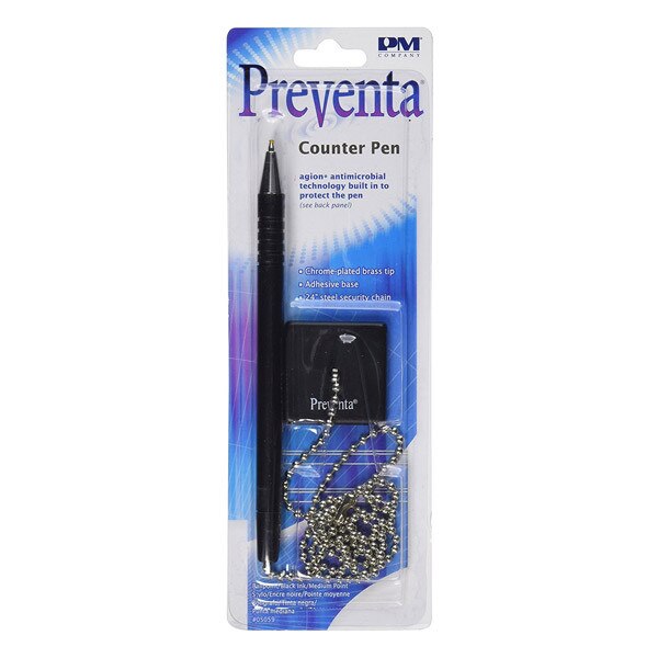 Black Counter Pen on 24" Chain | MedSTAT