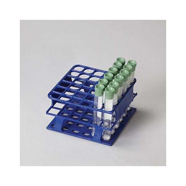 Vial/Tube Rack - 13 to 16mm Vials - Blue - Autoclavable| MedStat