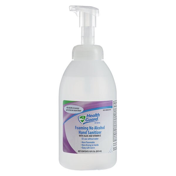 Health Guard Alcohol Free Pump Hand Sanitizer - 18oz | MedStat