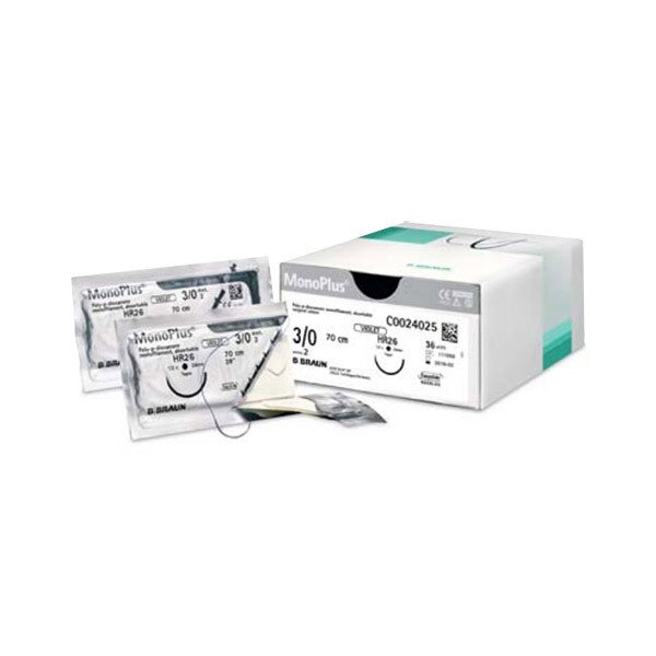 Monoplus Suture 5-0 PDO DSMP13 Violet 18" Monofilament | MedSTAT