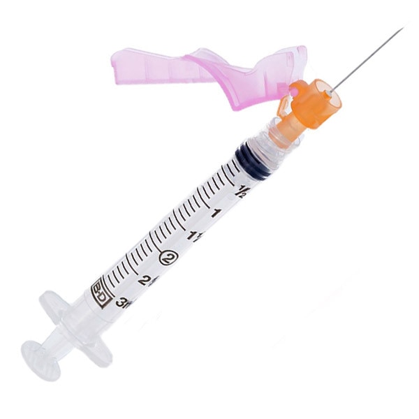 BD 305780-1 Luer-Lok™ Syringes with Detachable Eclipse™ Needles - 1 mL ...