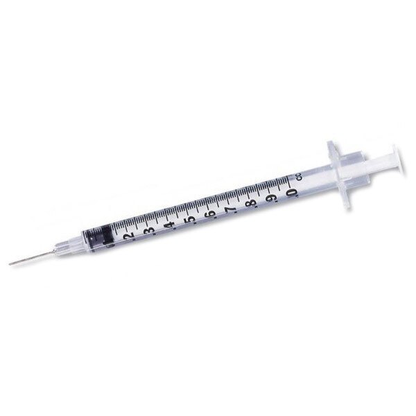 PrecisionGlide Allergy Syringe Tray - 27 Gauge - 25 per Tray | MedSTAT