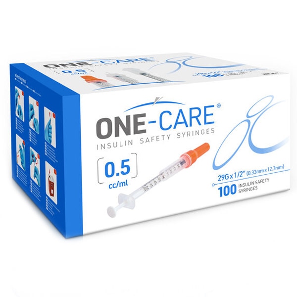 Insulin Syringe Needle - 0.5mL - 100 per Box | MedSTAT