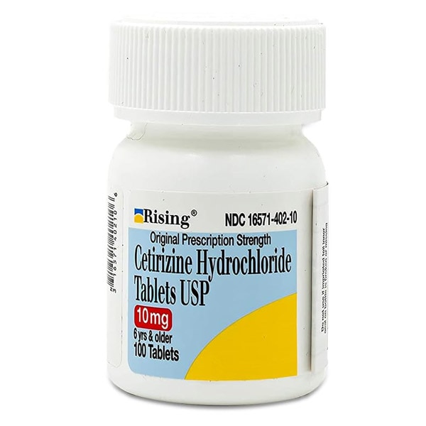 Cetirizine HCL Tablets - 30 per Bottle | MedSTAT