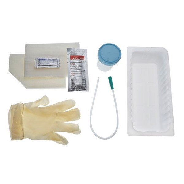 Intermittent Catheter Tray - 14 Fr 16in without Balloon | MedSTAT
