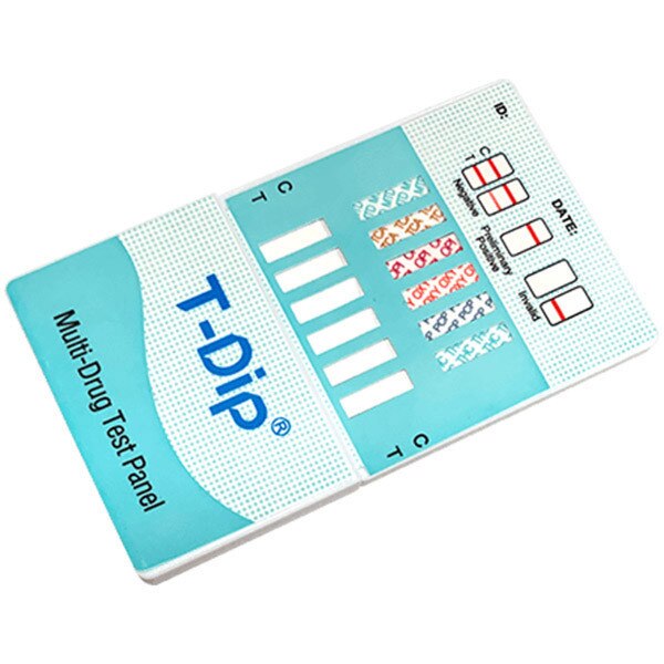 12 Panel Urine Dip Card - CLIA WAIVED - AMP / BAR / BUP / BZO / COC ...