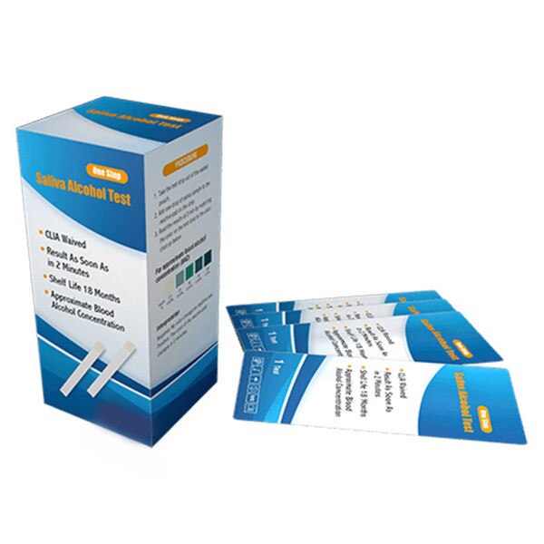 Alcohol Saliva CLIA Test Strip | MedStat