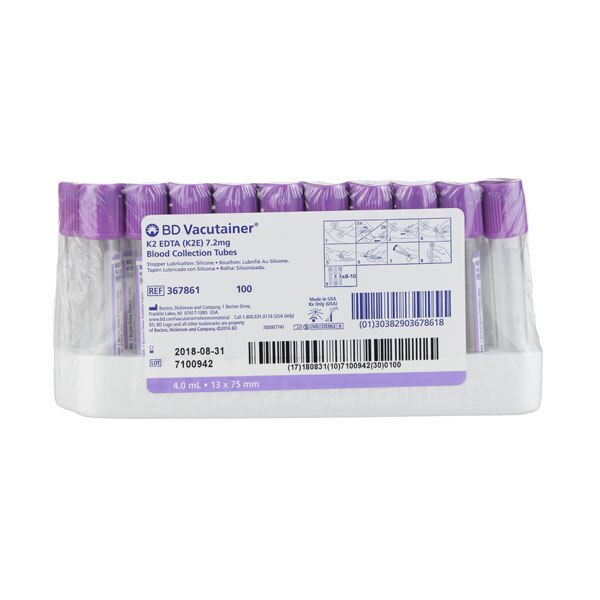 Vacutainer 4ml 13x75 7.2mg | MedSTAT