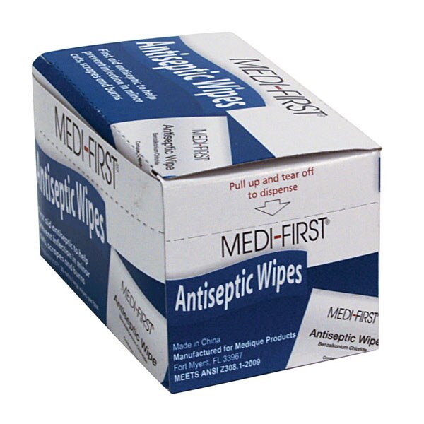 Individual BZK Wipe Packets - X-Large | MedSTAT