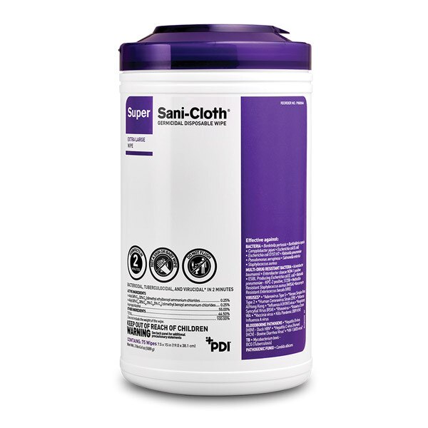 Sani-Cloth Germicidal X-Large Wipe | MedSTAT