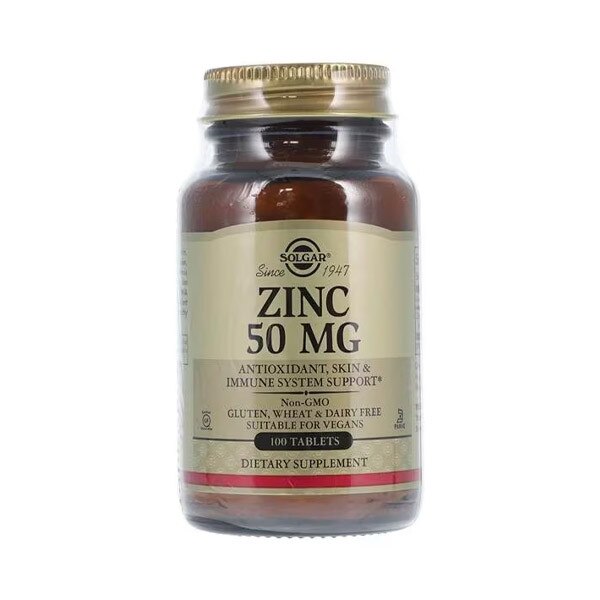 ZINC Supplement Tablets - 50 mg, 100 Tablets per Bottle | MedSTAT